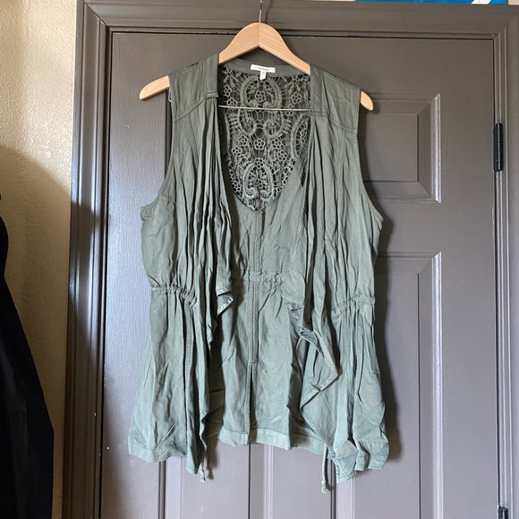 Maurices | Jackets & Coats | Maurice Green Vest Like New | Poshmark